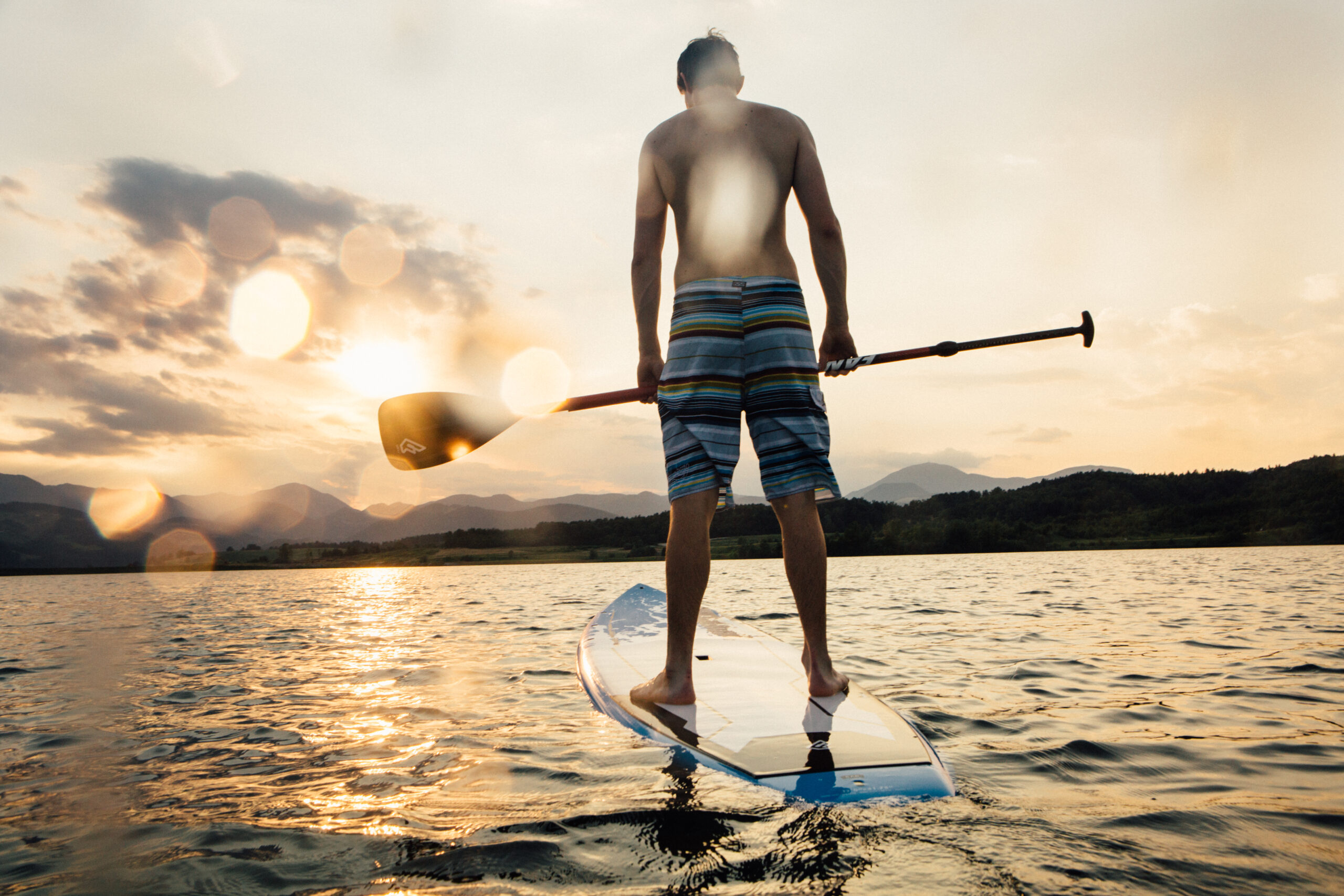 Sup experience at the lake – VisitSaleska