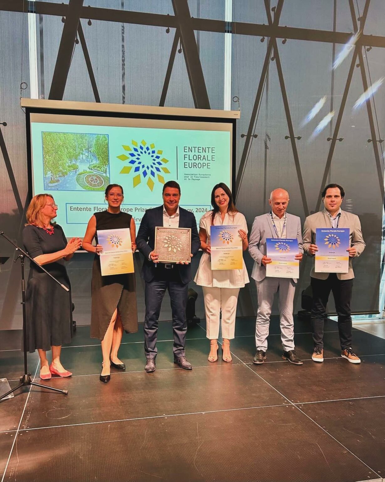 Velenje Wins Gold Medal at the Prestigious Entente Florale Europe 2024 ...
